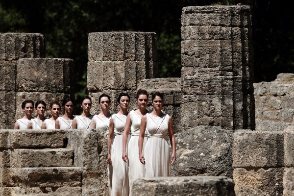 Greece Lights Olympic Torch | TIME.com