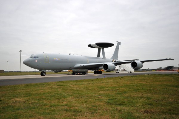 Royal Air Force E-3D Sentry Surveillance Aircraft | Olympic Security ...