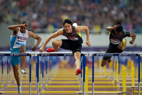 Chinese Hurdler Liu Xiang Carries The Expectations of His Country ...